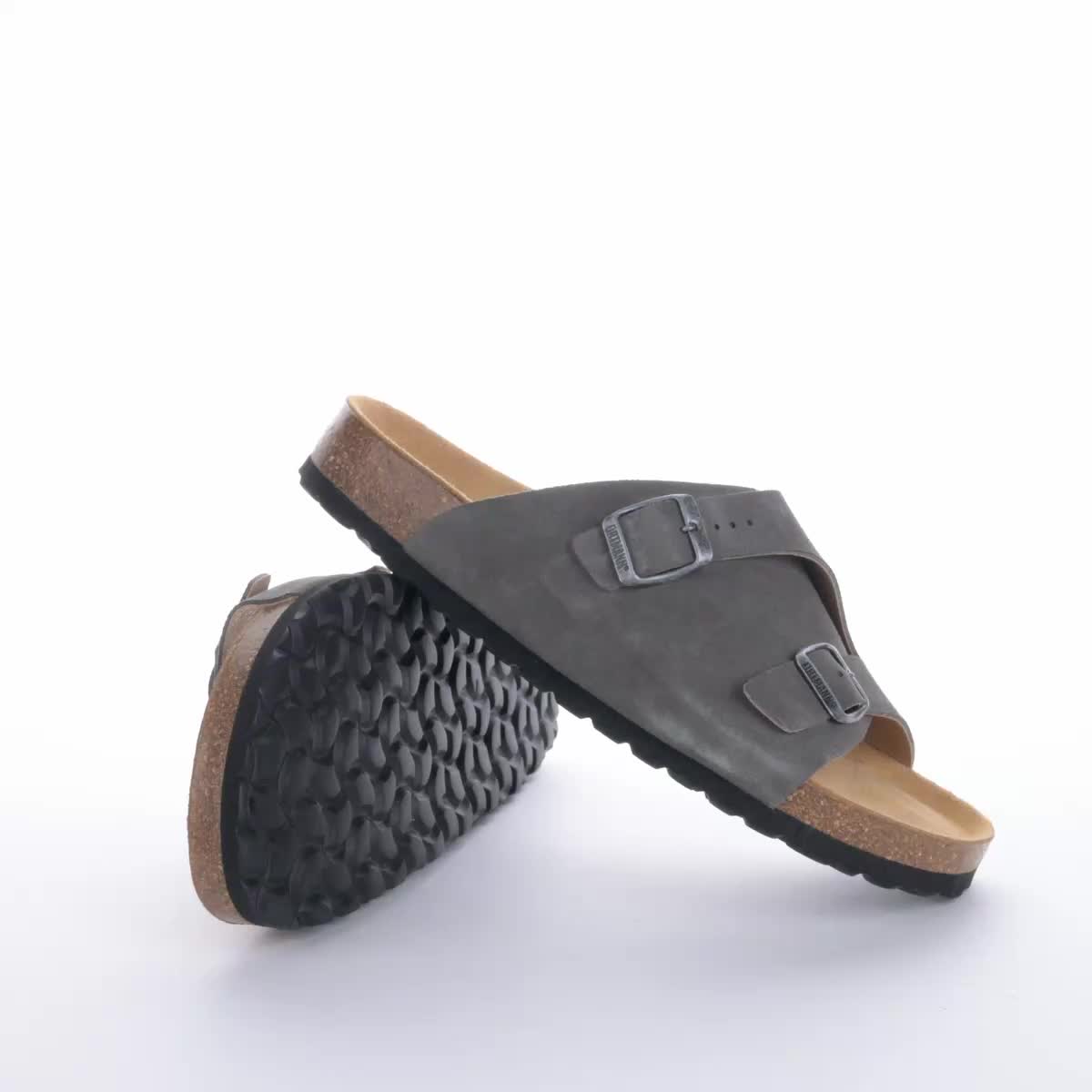 Мужские ортопедические пантолеты ORTMANN Adrian серый - купить в Москве в интернет-магазине ...