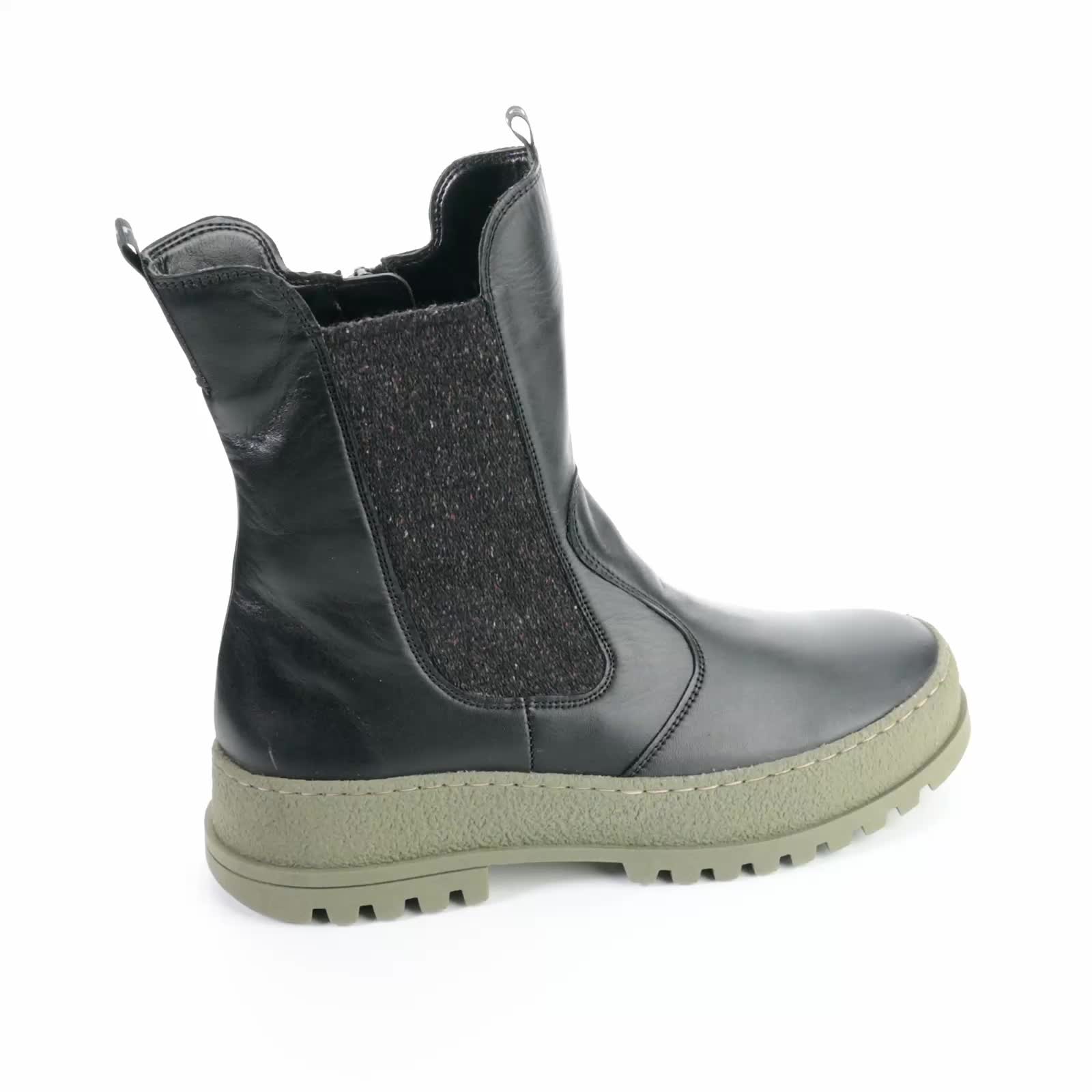 Женские ортопедические ботинки WALDLAUFER H-Tara-741802 черный - купить ...